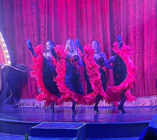 Can-Can Show at Le Cabaret Lounge at Paris – Las Vegas Advisor
