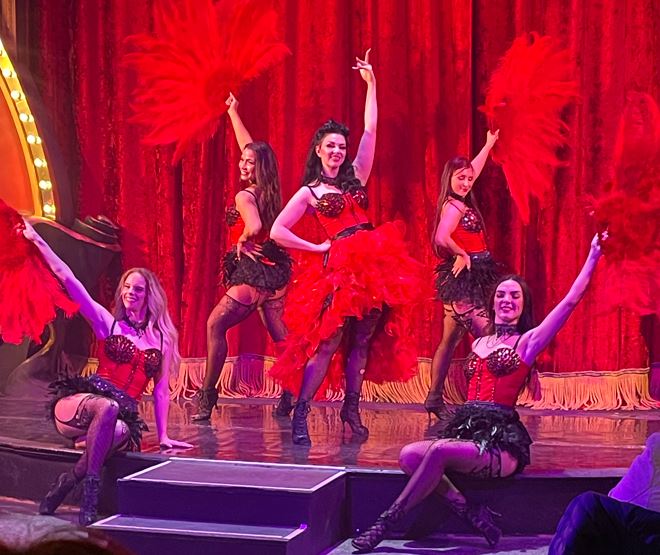 Can-Can Show at Le Cabaret Lounge at Paris – Las Vegas Advisor