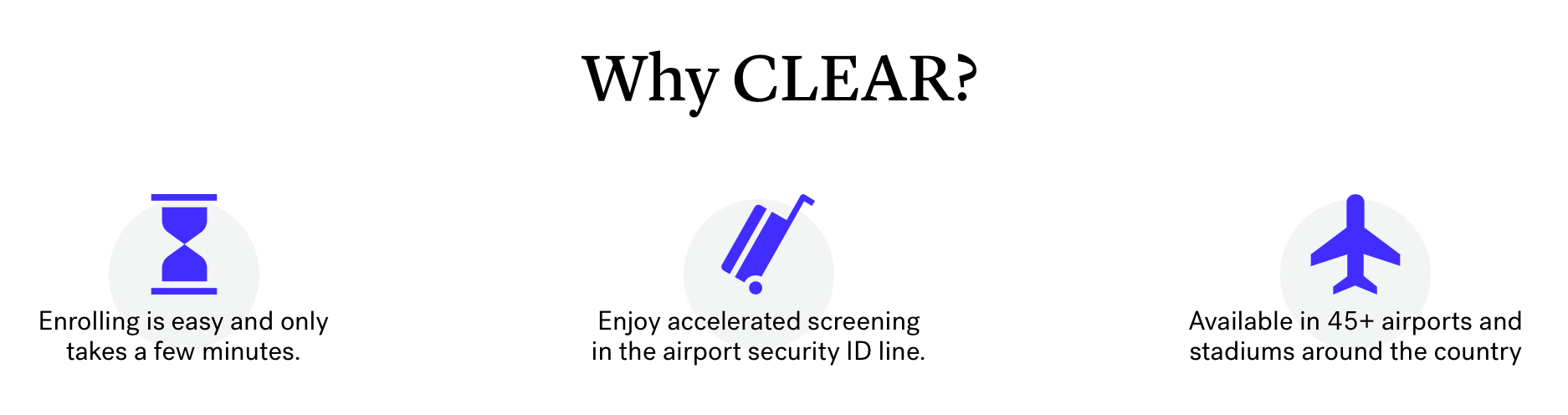 Clear Expedited Airport Security Expands - LVA Travel